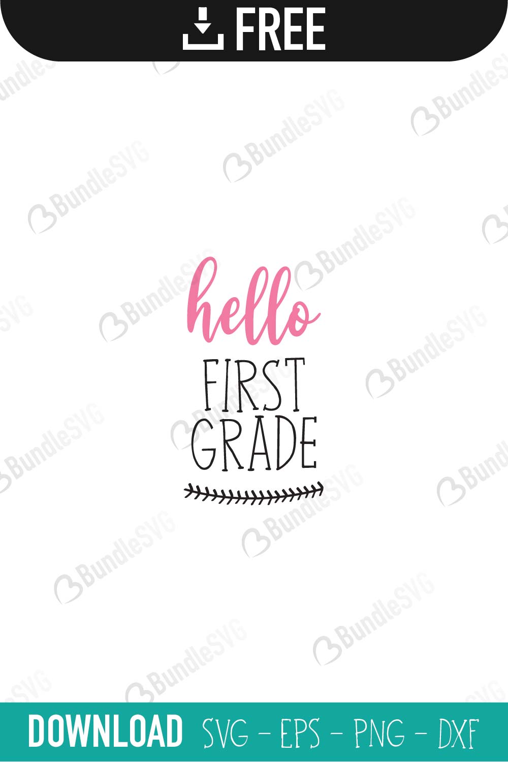 Hello Grade Free SVG Download | BundleSVG