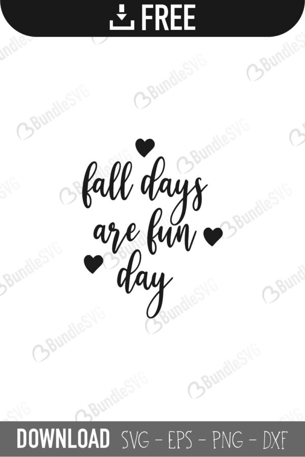 Fall Free SVG Download | BundleSVG