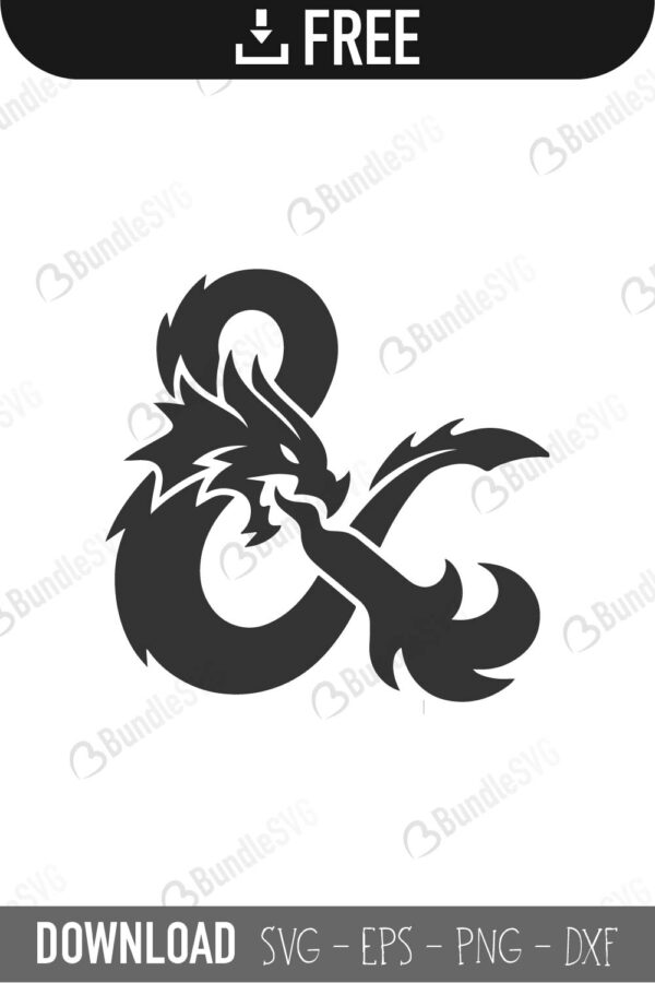 Dungeons and Dragons SVG Cut Files Free Download | BundleSVG