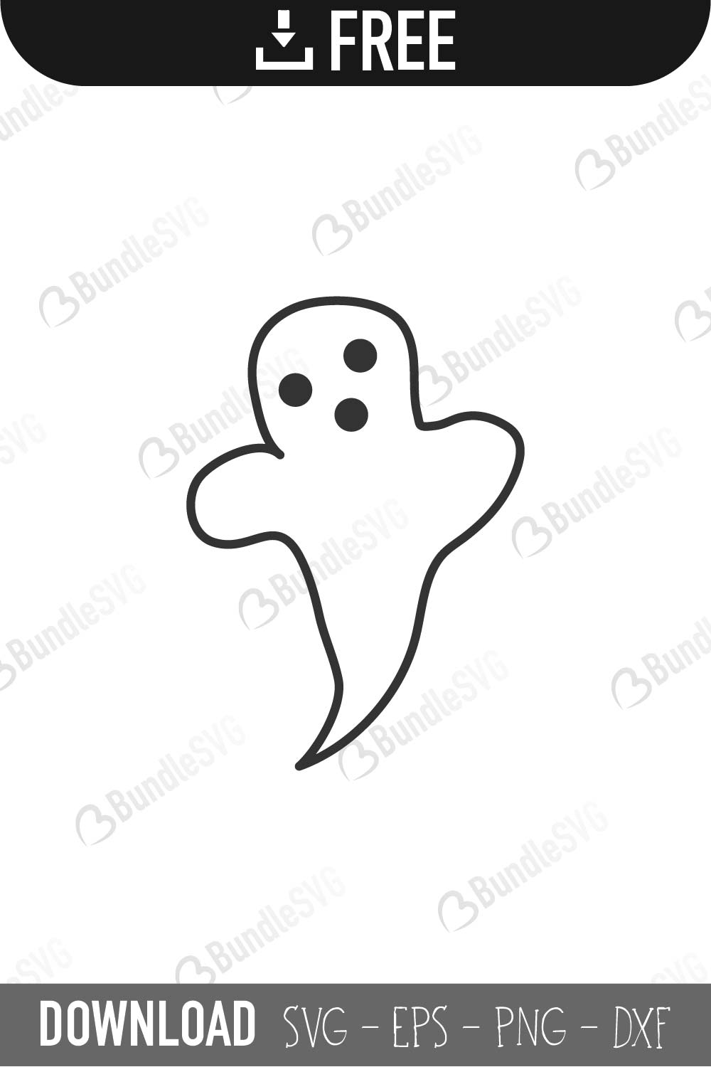 Ghost SVG Cut Files Download | BundleSVG