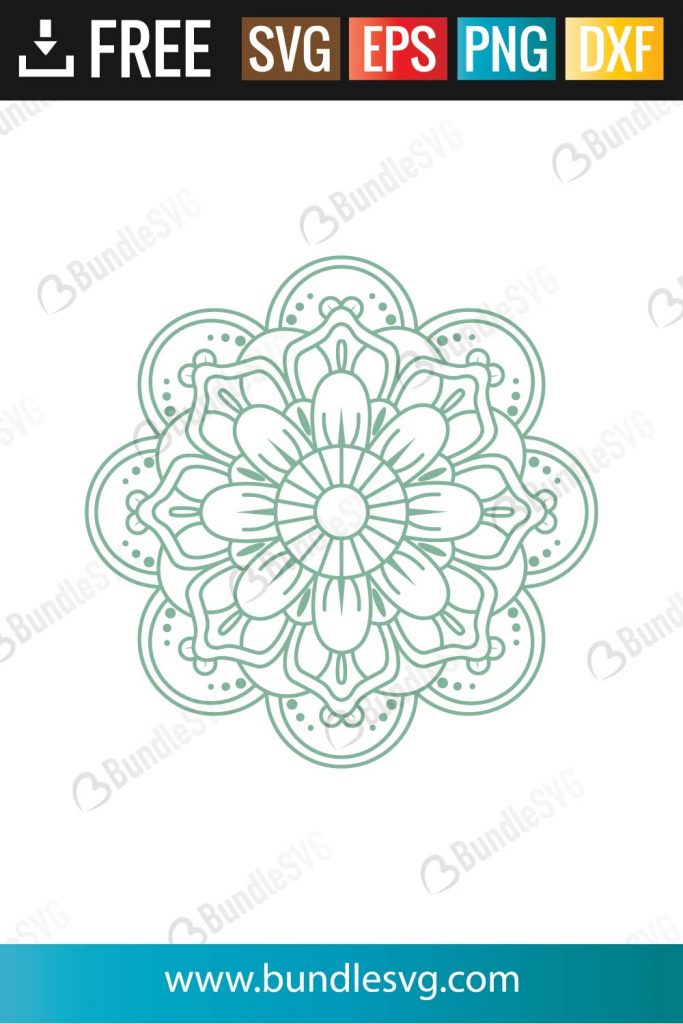 Free Mandala SVG Free Download | BundleSVG.com