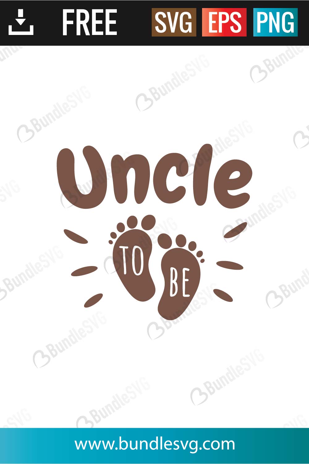 Uncle To Be SVG Cut Files Free Download | BundleSVG.com