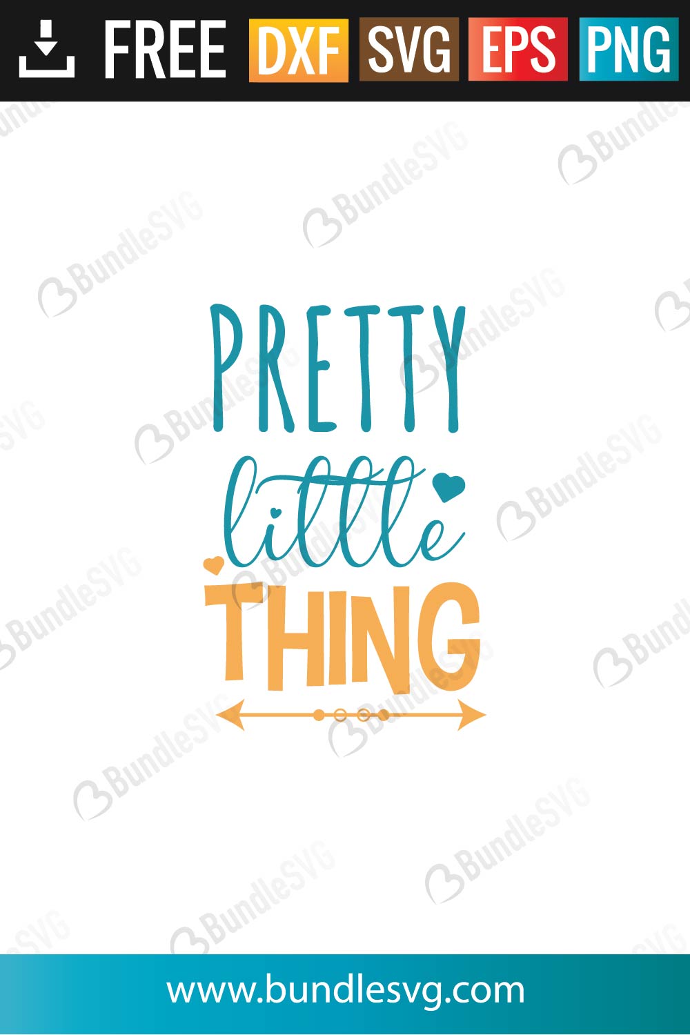 Pretty Little Thing SVG Cut Files Free Download | BundleSVG.com