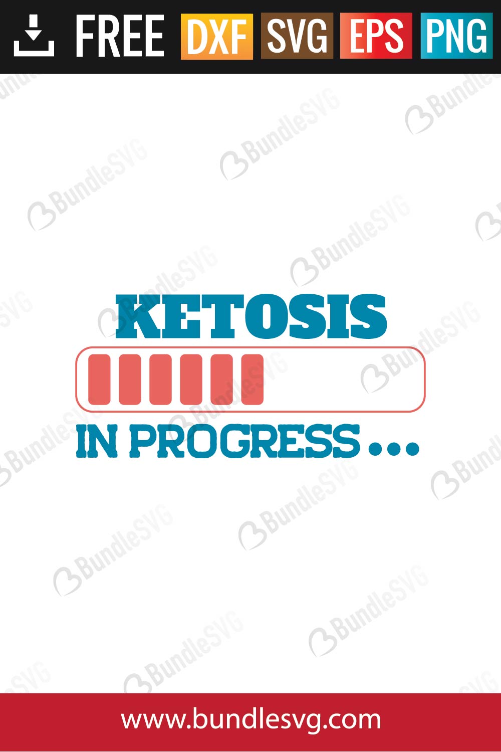 Ketosis In Progress SVG Cut Files Free Download | BundleSVG.com