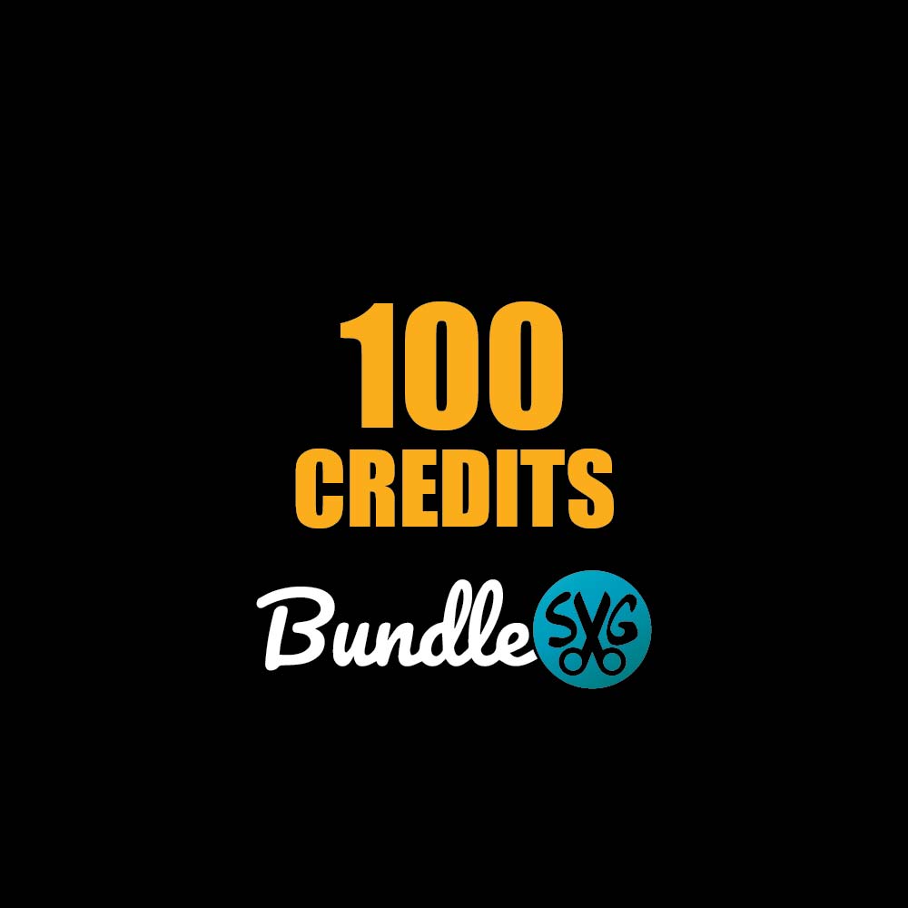 100 Credits – One Time Payment Free Download | BundleSVG.com
