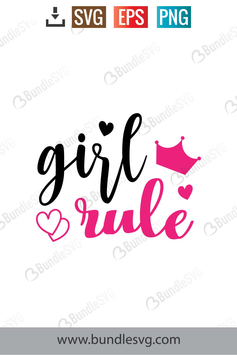 Girl Rule SVG Cut Files Free Download | BundleSVG.com