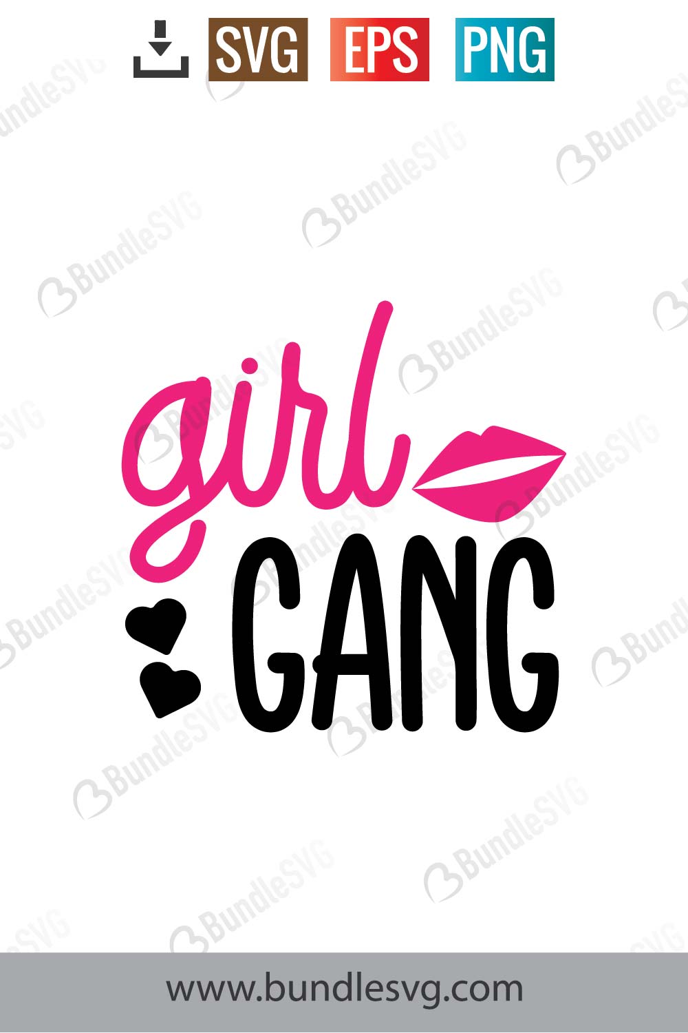 Girl Gang SVG Cut Files Free Download | BundleSVG.com