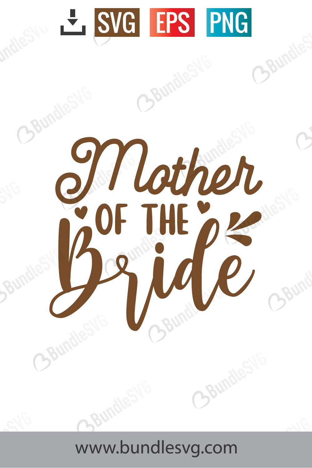 Mother of The Bride SVG Cut Files Free Download | BundleSVG.com
